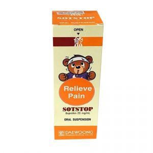 Thuốc hạ sốt Sotstop: Liều dùng, cách dùng? Uống bao lâu hạ sốt?
