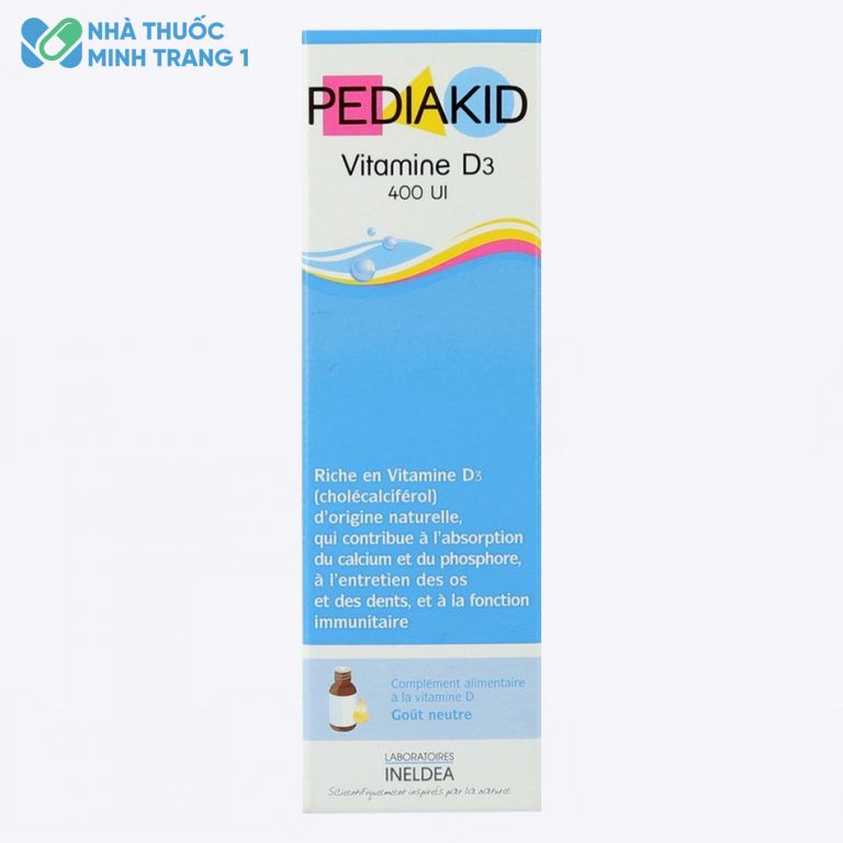 Pediakid Vitamin D3 uống thế nào? Giá bao nhiêu? Có tốt không?